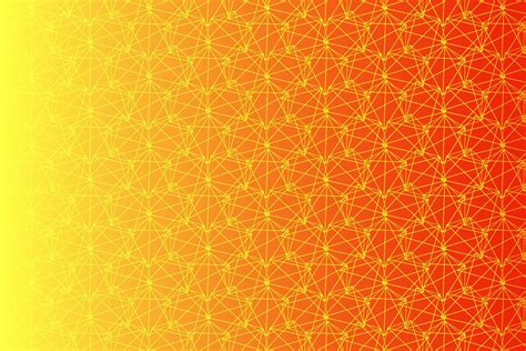 Pattern With Geometric Elements In Yellow Orange Tones Gradient Abstract Background For Design