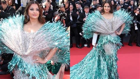 Aishwarya Rai Goes All Out With Dramatic Blue Look For Second Cannes