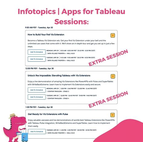 Infotopics Apps For Tableau On Linkedin Datafam Tc24 Datavisualization Tableauconference