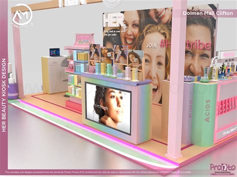 HER BEAUTY KIOSK DESIGN EXECUTION On Behance HER BEAUTY KIOSK DESIGN EXECUTION On Behance