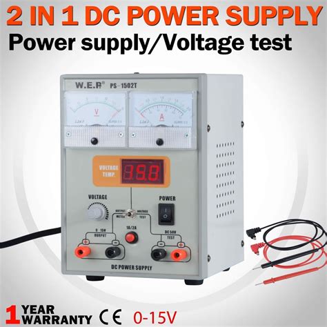 V DC Power Supply Voltage Test Voltmeter Multimeter Variable Digital Display Crazy Sales