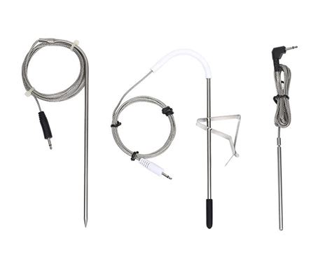 Thermocouple Type Temperature Sensor 304 Stainless Steel Probe Barbecue