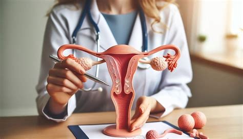A Woman Is Cutting A Red Object With A Syringe On It Premium Ai