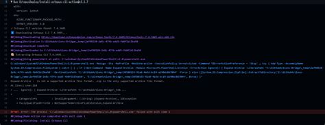 Failed To Install Octopus Cli · Issue 139 · Octopusdeployinstall
