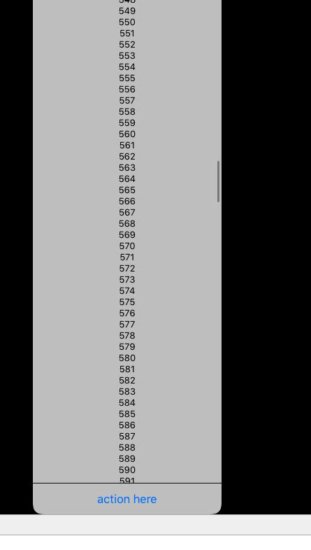 ios uialertcontroller for large amount of text with scrolling