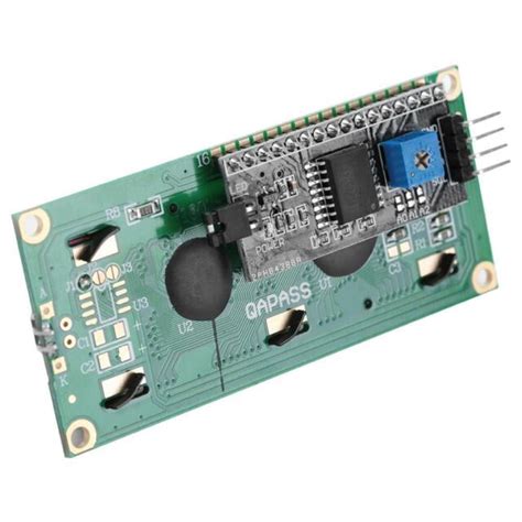 1pcs Iicic2 Interface Lcd1602 Lcd Display Adapter Board Module 5v 8x36x17cm Ebay