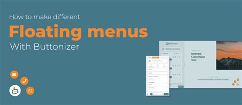 How To Make A Floating Menu With Buttonizer Buttonizer