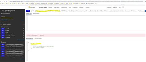 Microsoft Graph Api Errors Stack Overflow