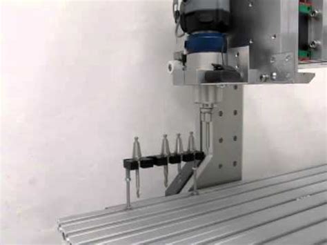CNC USB Controller Mk2 - Automatic Tool Changer (ATC) - YouTube