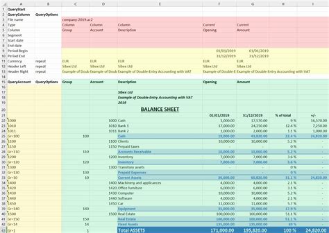 Estate Accounting Excel Template