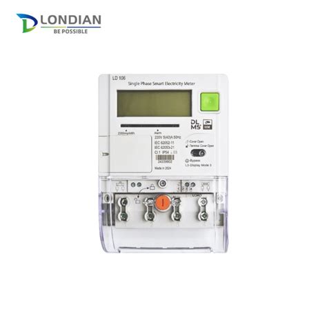 Single Phase Smart Electricity Meter Ld106 Londian Manufacture