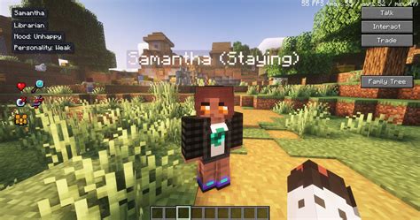 Mca Minecraft Comes Alive Reborn Mariage Famille Et Village Vivant Mod Minecraft 116 →