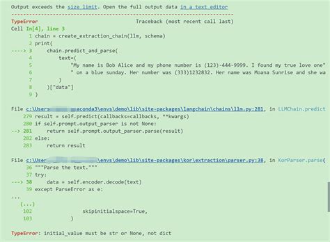 [bug] typeerror initial value must be str or none not dict · issue