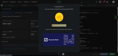 Geekstreak2024 Deutschebank Deutschebank Codingchallenge