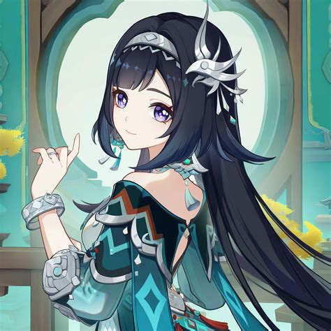 Lan Yan 藍硯 Genshin Nai Xl｜ai Art Model And Lora Pixai