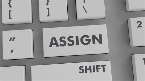 Assign Button Pressing On Keyboard Free Stock Video Footage Download Clips