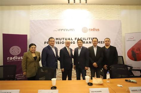 Radius Infinivan Partnership Launched The Manila Times