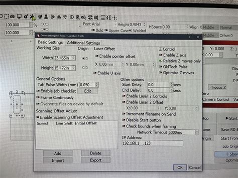 Enable Fire Not Firing There LightBurn Software Questions LightBurn Software Forum