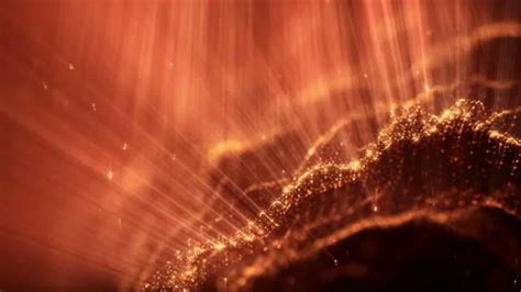 D Loop Particles Animation With Depth O Stock Video Pond