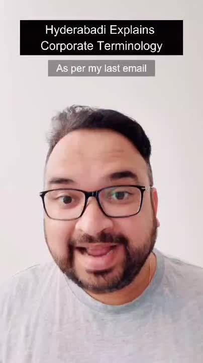 Mohshin Hussain On Linkedin Corporate Lingo But Make It Hyderabadi