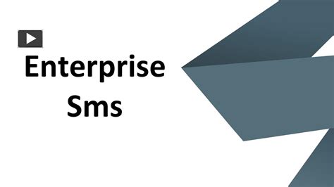 Enterprise Sms Presentation Free To Download