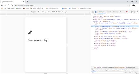 Hack Google Chrome Dino Game For Unlimited Score Innovative Codes Academy