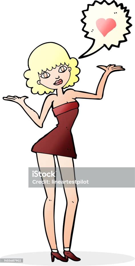 말풍선이 있고 어깨를 으쓱하는 사랑입니다 여자 그라데이션에 대한 스톡 벡터 아트 및 기타 이미지 그라데이션 낙서 드로잉 디자인 Istock