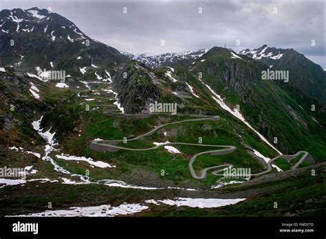 St Gotthard Pass Switzerland June 2015the St Gotthard Pass Summit