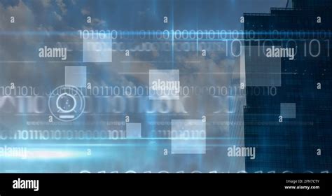 Composition Of Binary Coding With Scope Scanning And White Screens Over