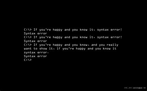 Syntax Error MyConfinedSpace