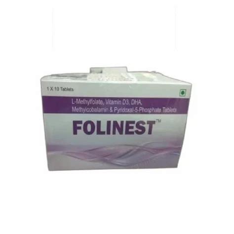 L Methylfolate Vitamin D3 Dha Methylcobalamine Andpyridoxal 5 Phosphate Tab At ₹ 321 Box