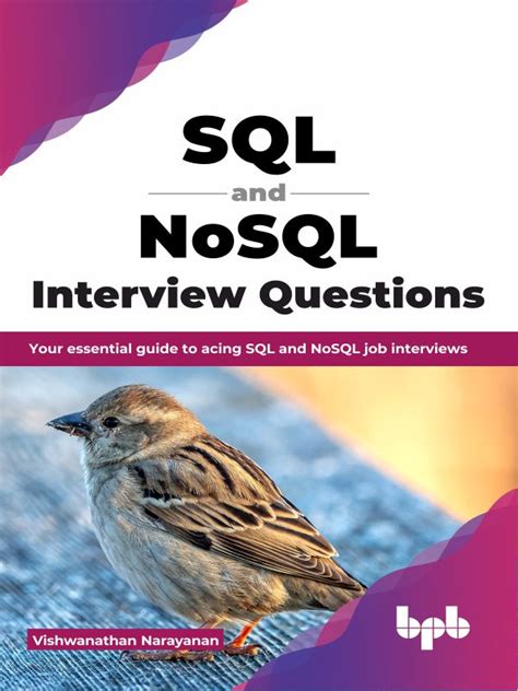 Sql And Nosql Interview Questions Bpb Online