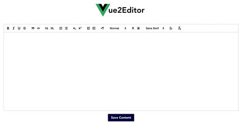 Rich Text Editor With Quill Js And Vue Js Vue Editor Vue Script