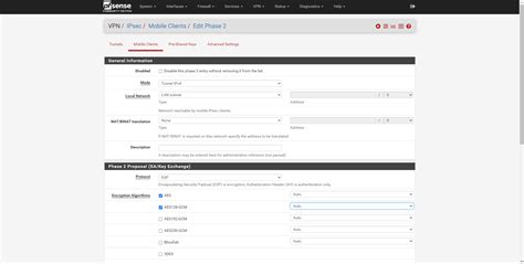 Configure Ikev2 Ipsec Vpn Server With Psk Or Rsa In Pfsense Itigic