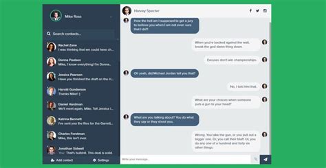 15 Bootstrap Chat Box Awesome Examples Onaircode