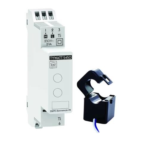 Delta Dore Tywatt 5450 Smart Modular Power Consumption Sensor Manual