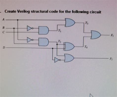 Solved 1 Draw A Logic Diagram Representing The Following Chegg Com