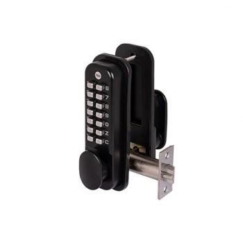 Yale Push Button Lock Black YALE Cashbuild