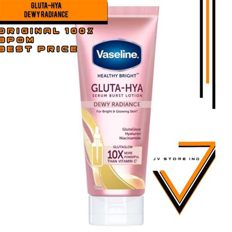 Vaseline Gluta Hya Dewy Radiance Shopee Malaysia
