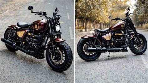 Re Meteor 350 Turned Into A Bobber The Best Looking Meteor 350 Yet