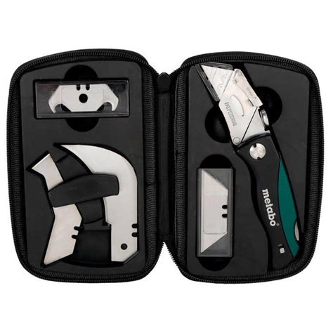 Metabo Ніж складаний, з набором лез, сумка-чкехол (UA65704900) (ID ...