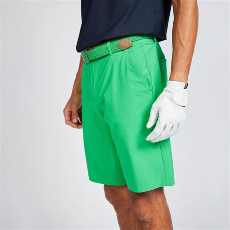 Mens Golf Shorts Ww500 Dark Green