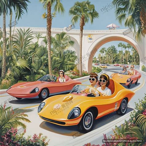Ai创作图儿童主题汽车插画 儿童汽车插画 汽车包装插画 迪拜广告迪拜插画 迪拜活动迪拜插画 游览敞篷车 旅游跑车 迪拜插画宣传素材 迪拜旅游宣传插画 汽车海报跑车俱乐部 洛杉矶旅游宣传插画