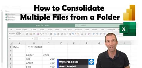 How To Combine Multiple Files From A Folder