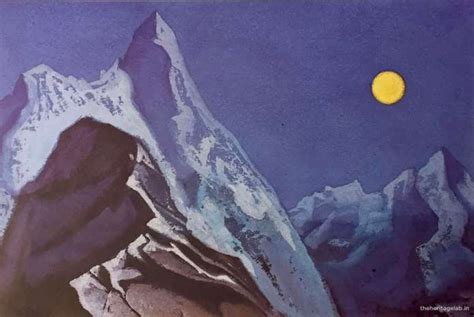 Explore The Himalayas Paintings By Nicholas Roerich