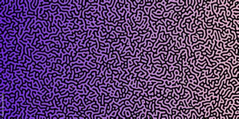Abstract Reaction Diffusion Turing Pattern Natural Texture Purple Gradient Color Scheme Linear