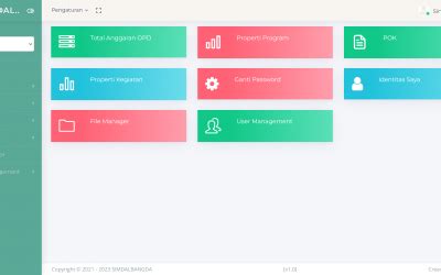 Source Code Aplikasi Simdalbangda Manajemen Pembangunan Suatu Daerah INTI PHP