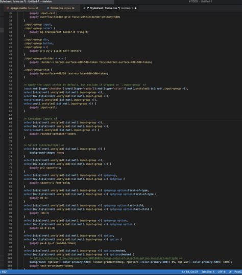 proposal test implementing inputs via utility classes ala buttons · issue 900 · skeletonlabs