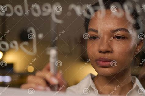 Young Woman Writing Code Stock Image Image Of Young 309241969