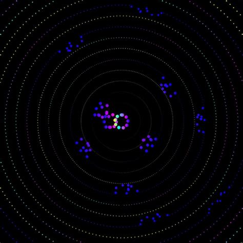 Premium Vector Abstract Circular Wave Of Particles Futuristic Dotted Wave